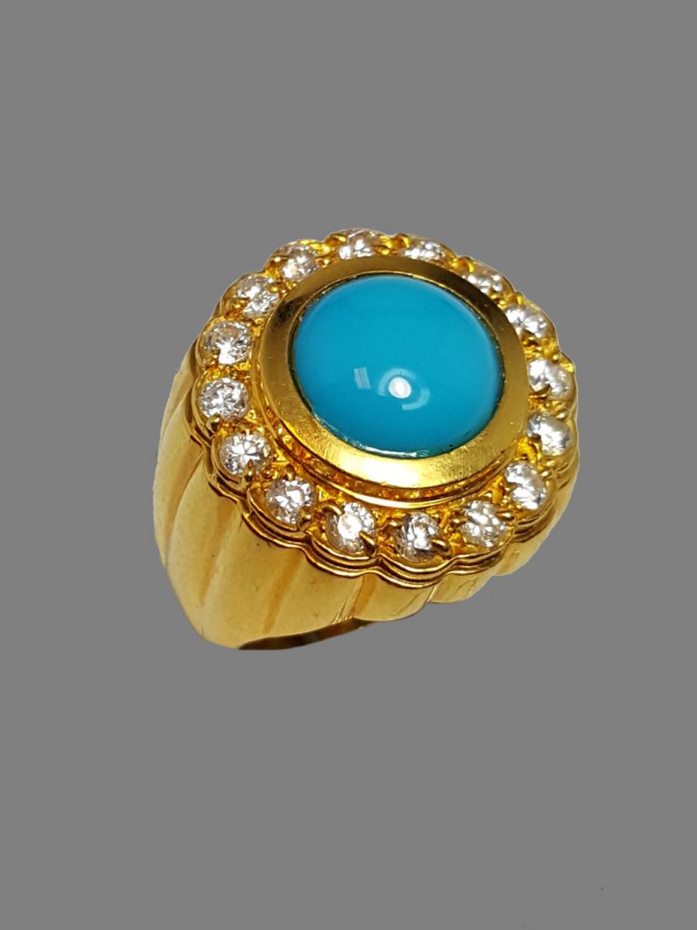 21k gold ring 4260 – Alquds Jewelry