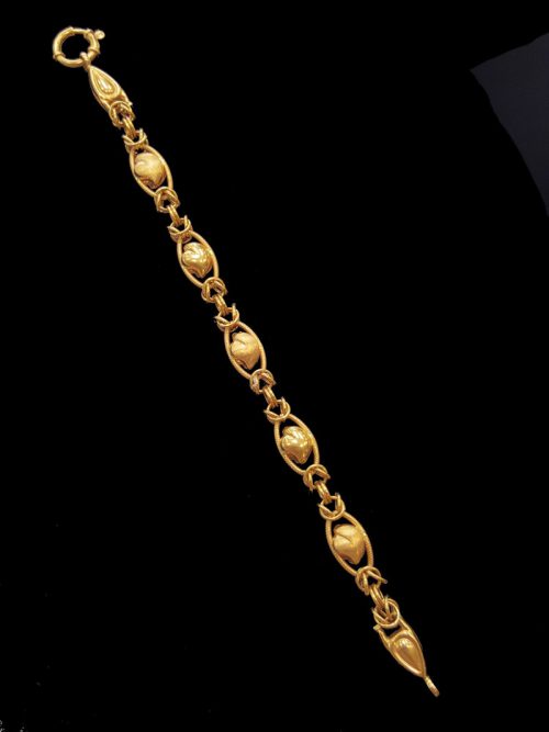 Yellow Gold Bracelets | Alquds Jewelry