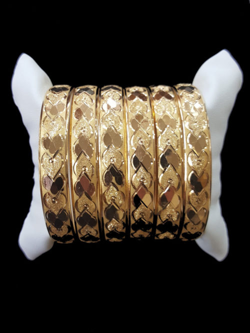 Yellow Gold Bangle Sets | Alquds Jewelry - Part 3