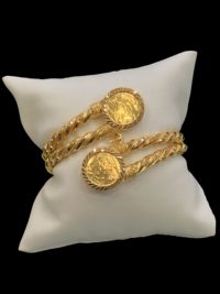 Yellow Gold Bangles | Alquds Jewelry - Part 2