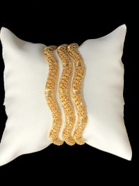 Yellow Gold Bangle Sets | Alquds Jewelry