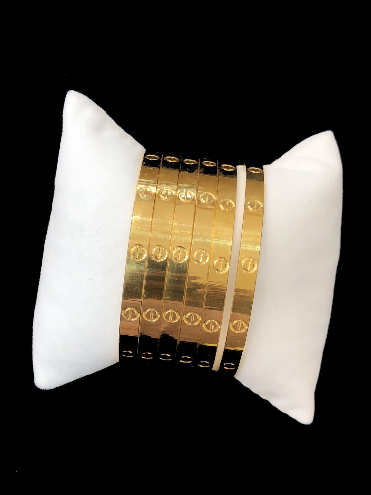 21k bangle set (10252) – Alquds Jewelry