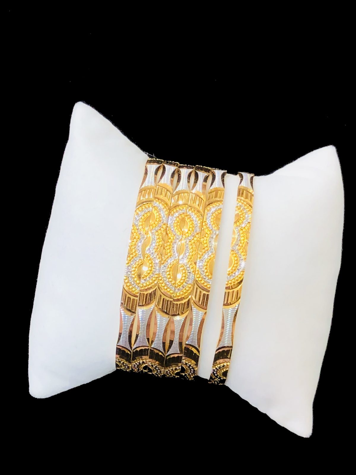 Yellow Gold Bangle Sets | Alquds Jewelry - Part 3